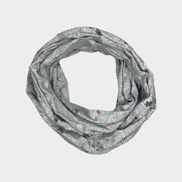 Zara | Accessories | Zara Winning Race Car Gray Infinity Scarf | Poshmark